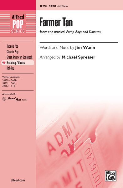 Farmer Tan (Jim Wann) » Sheet Music for Mixed Choir