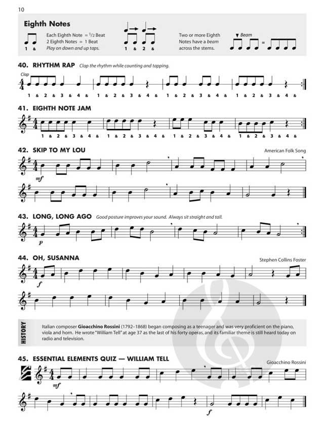 Essential Elements 2000 Book 1 Eb Alto Sax » Sheet Music for Concert ...