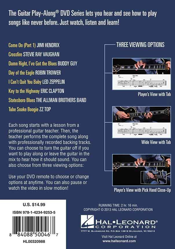 Guitar Play-Along DVD Vol. 28: Blues Rock » Sheet Music for Guitar