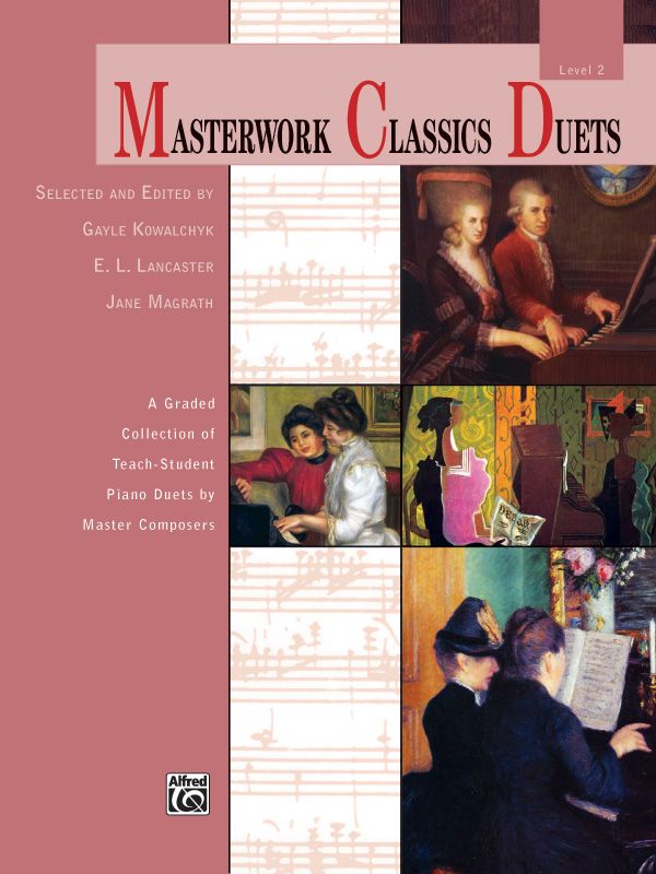 Masterwork Classics Duets, Level 2 by Jane Magrath » Piano Sheet Music