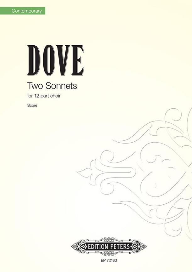 Two Sonnets (Jonathan Dove) » Sheet Music for Mixed Choir