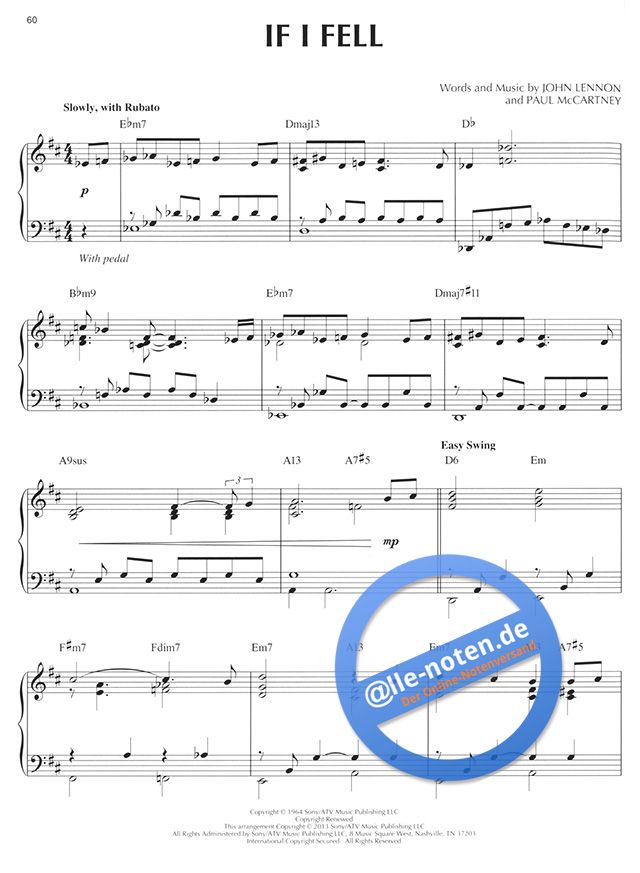 The Beatles Piano Sheet Music » Buy Sheet Music Online