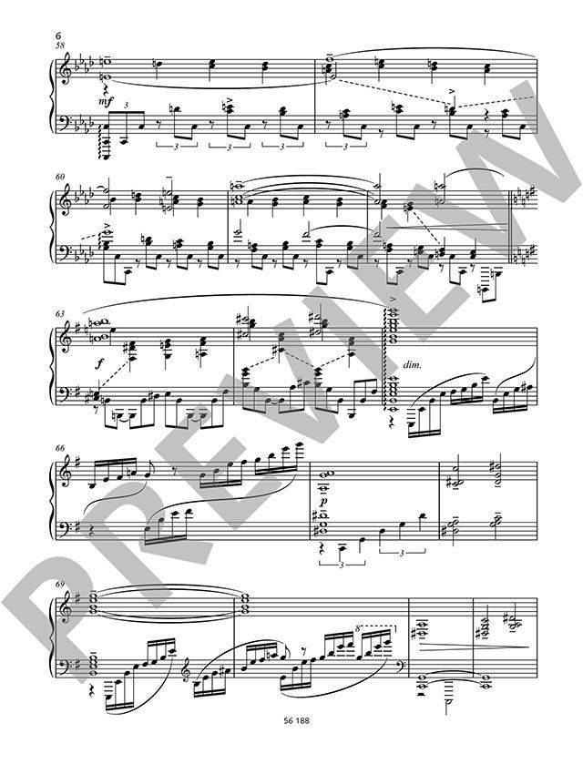 Romeo and Juliet by Peter Iljitsch Tschaikowsky » Piano Sheet Music