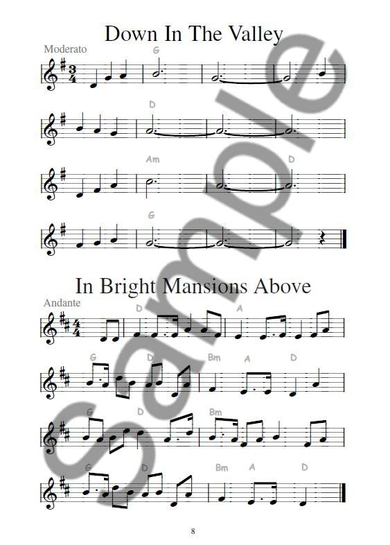 Easy Folk Songs For Any Instrument » all-sheetmusic.com