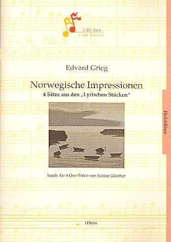 Norwegische Impressionen by Edvard Grieg » Sheet Music for Flute