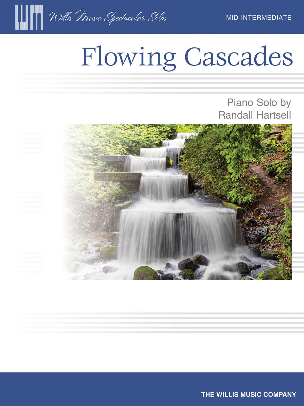 Flowing Cascades by Randall Hartsell » Piano Sheet Music
