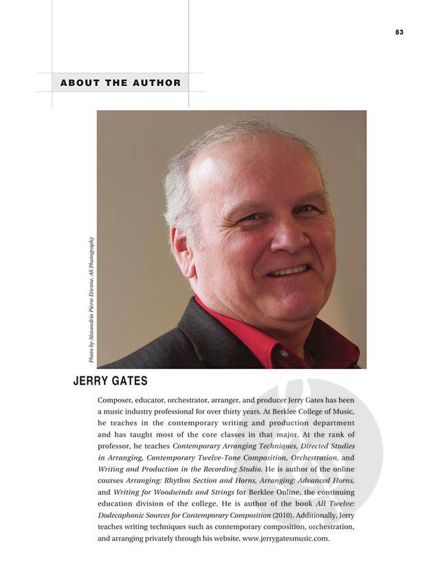Arranging for Horns by Jerry Gates » Music Theory Books