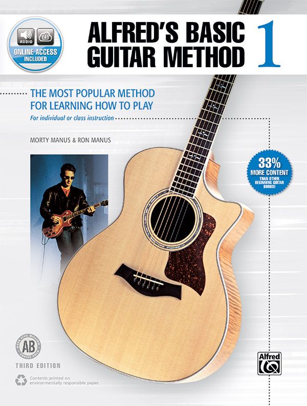 Alfred's Basic Guitar Method 1 by Morton Manus » Sheet Music for Guitar