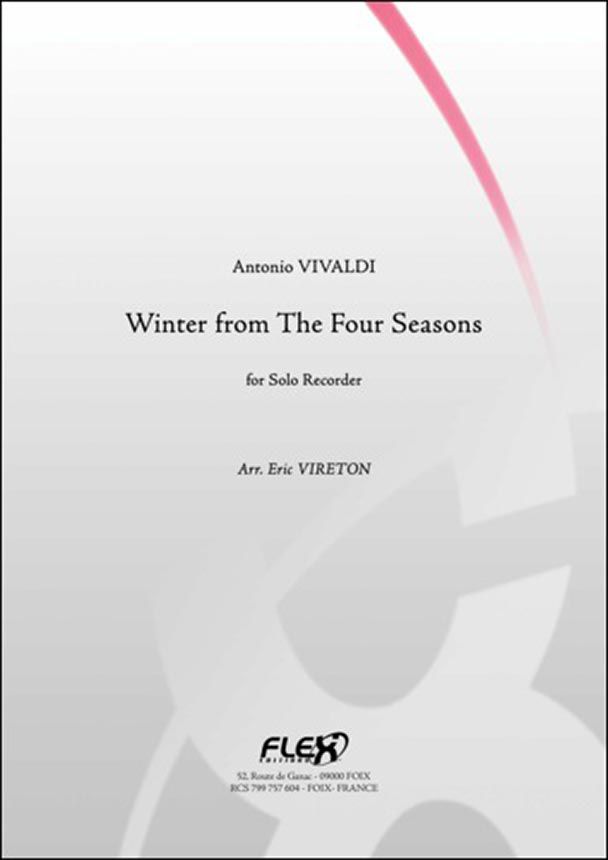 Winter from The Four Seasons by Antonio Vivaldi » Recorder Sheet Music
