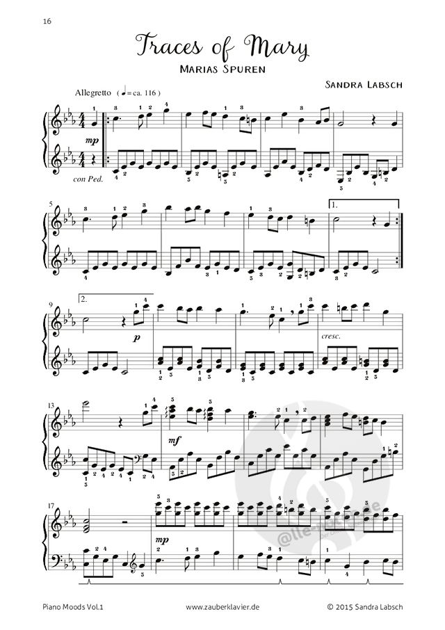 Piano Moods: Das Winteralbum by Sandra Labsch » all-sheetmusic.com