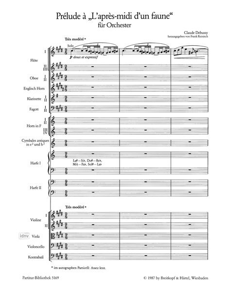 Claude Debussy Sheet Music for Orchestra » Buy Online