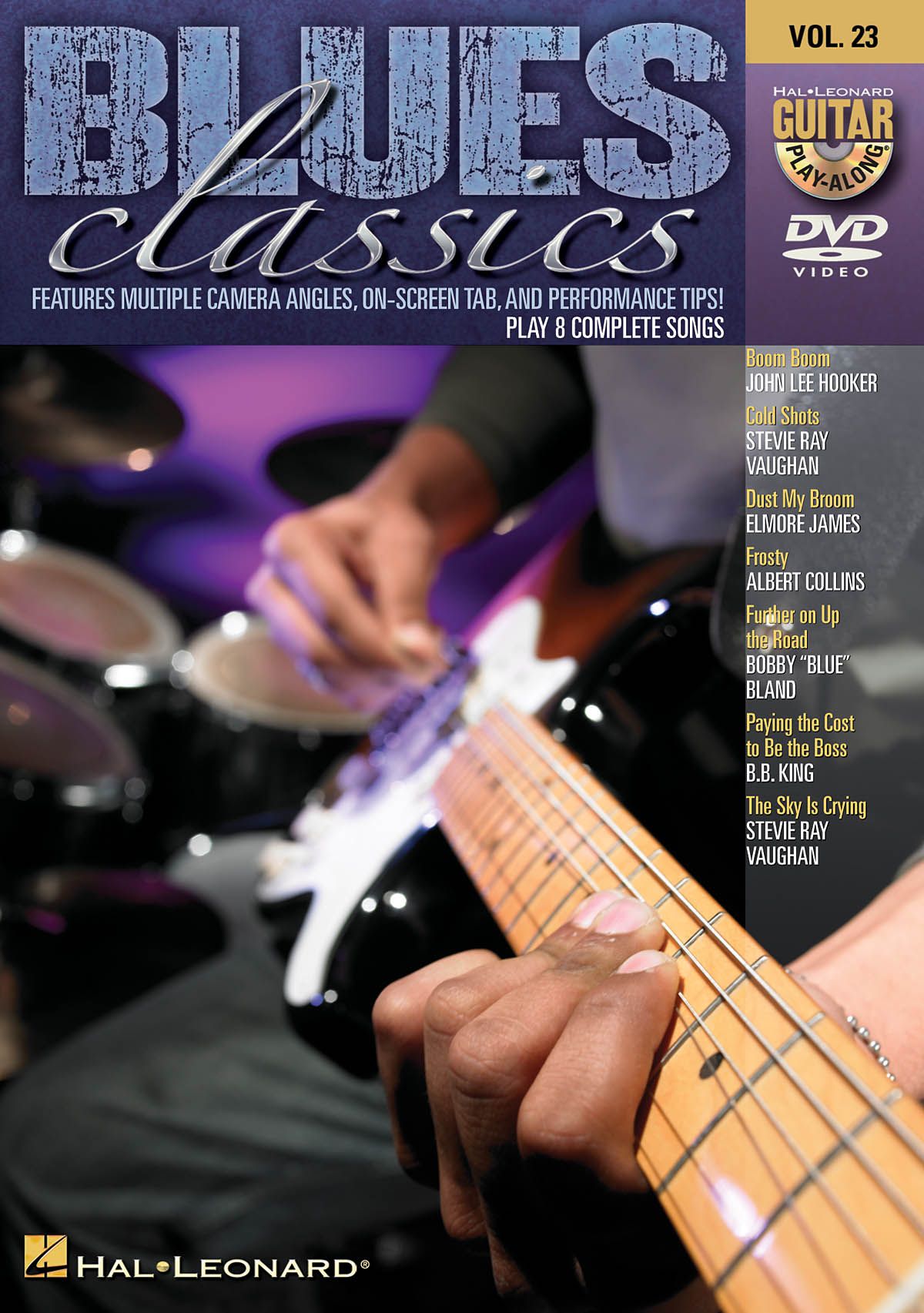Guitar Play-Along DVD Vol. 23: Blues Classics » Sheet Music for Guitar