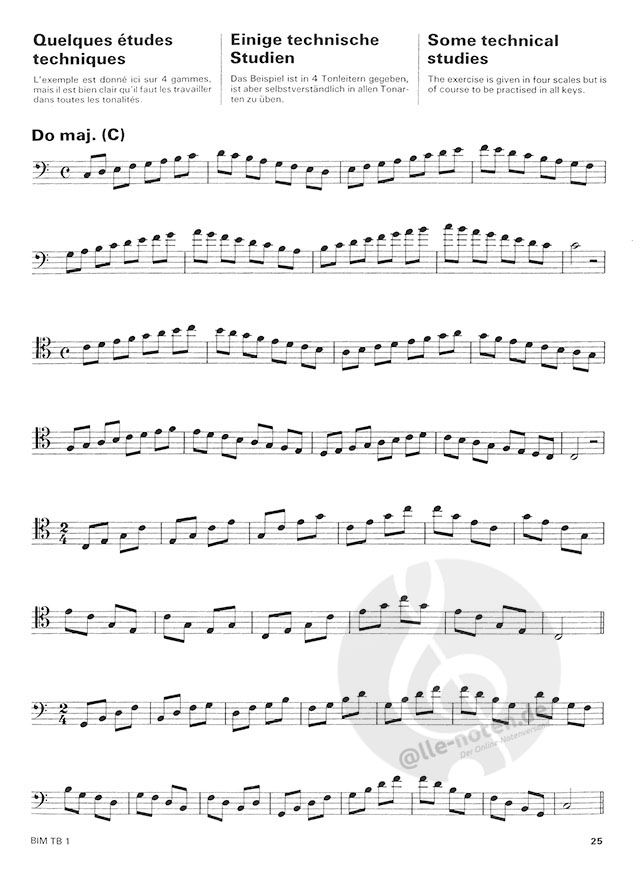 Warm-Ups + Technical Routines by Branimir Slokar » Sheet Music for Trombone