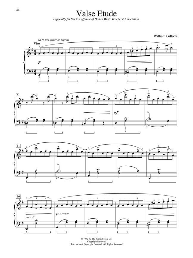 Classic Piano Repertoire: William Gillock » all-sheetmusic.com