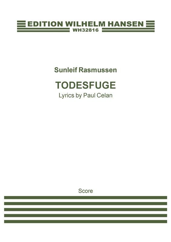 Todesfuge (Sunleif Rasmussen) » Sheet Music for Ensemble (Score)