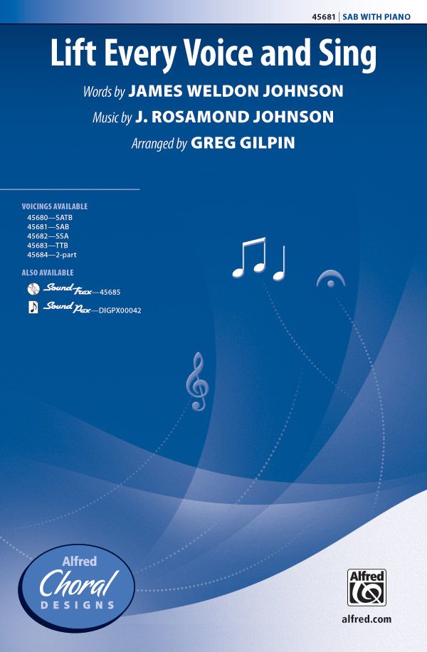 Lift Every Voice and Sing » Sheet Music for Mixed Choir - ALF45681