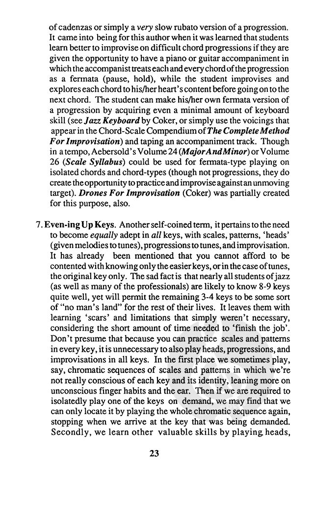 How To Practice Jazz by Jerry Coker » Music Education Books