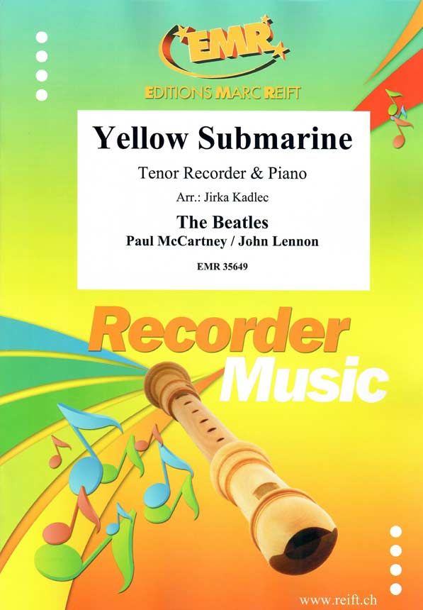 Yellow Submarine (John Lennon) » Sheet Music for Recorder - EMR35649