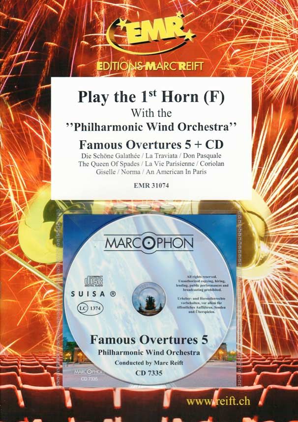 Famous Overtures 5 » Sheet Music for Horn