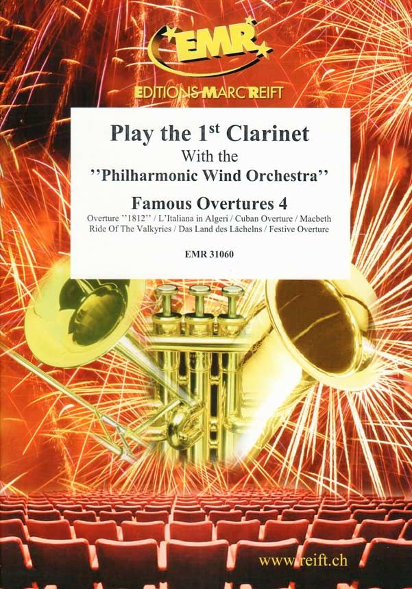 Famous Overtures 4 » Sheet Music for Clarinet - EMR31060