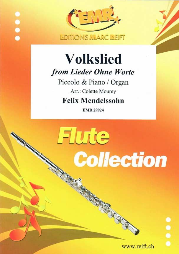 Volkslied DOWNLOAD by Felix Mendelssohn Bartholdy » Sheet Music for Flute