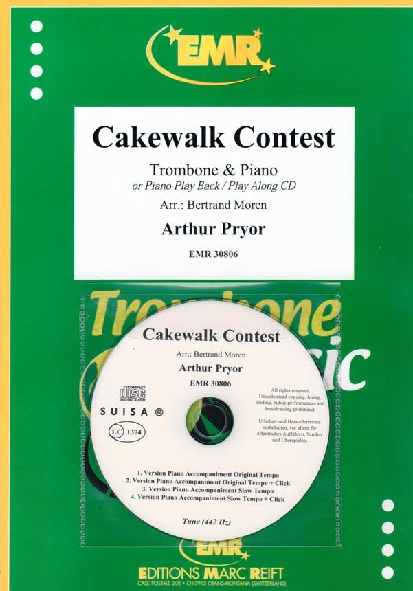 Cakewalk Contest DOWNLOAD by Arthur Pryor for Trombone and Piano ...