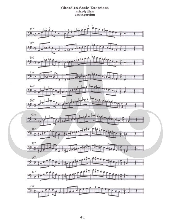 Jazz Bass Clef Expressions & Explorations by David Baker » Music Theory ...