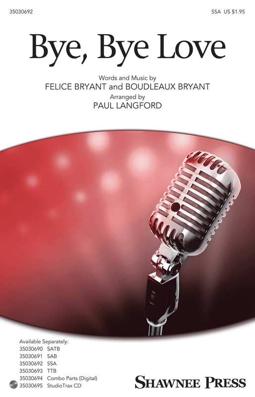 Bye, Bye Love (Ray Charles) » Sheet Music for Women's Choir