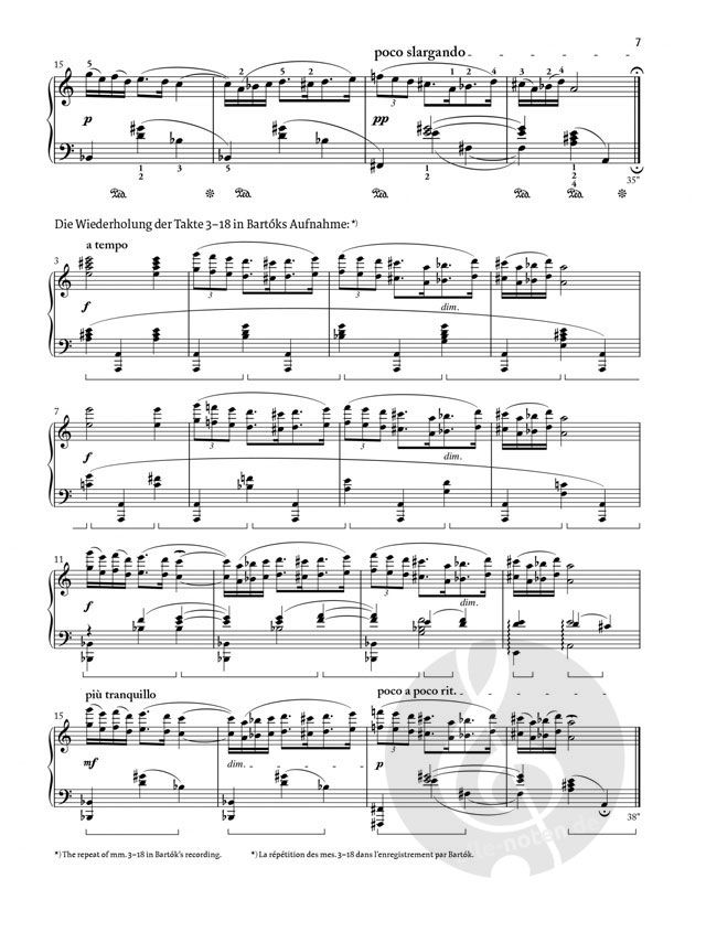 Romanian Folk Dances by Béla Bartók » Piano Sheet Music - HN1402