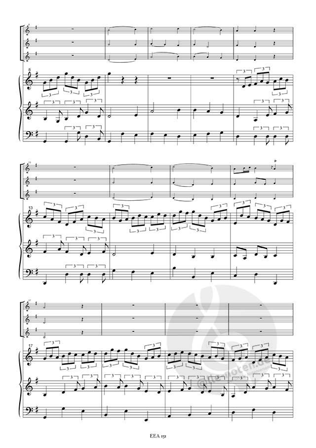 Johann Sebastian Bach Sheet Music for Trumpet