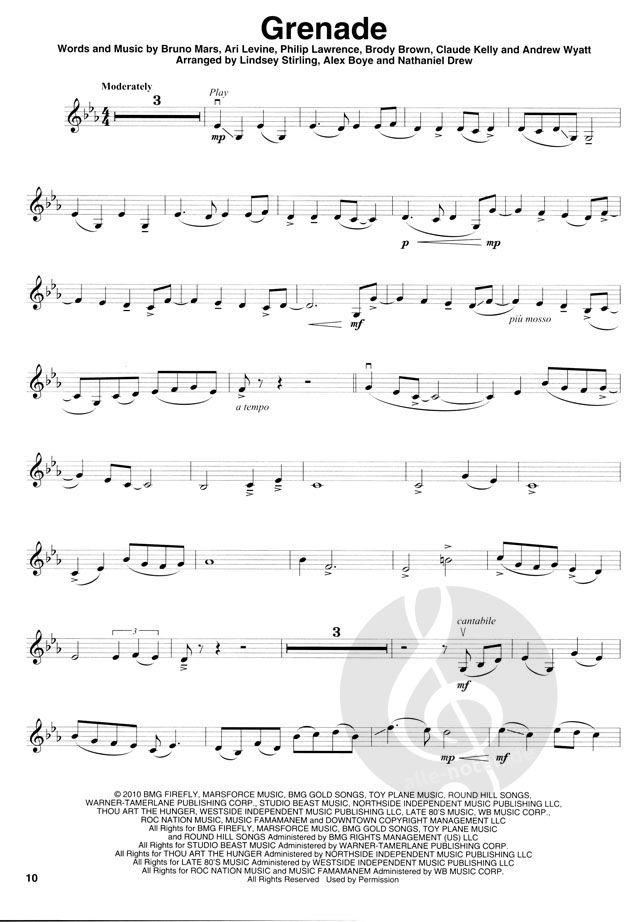 Pop Sheet Music for Violin » Buy Sheet Music Online