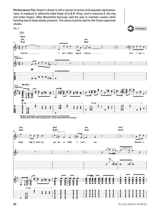 Peter Green - Signature Licks by Peter Green » Sheet Music for Guitar